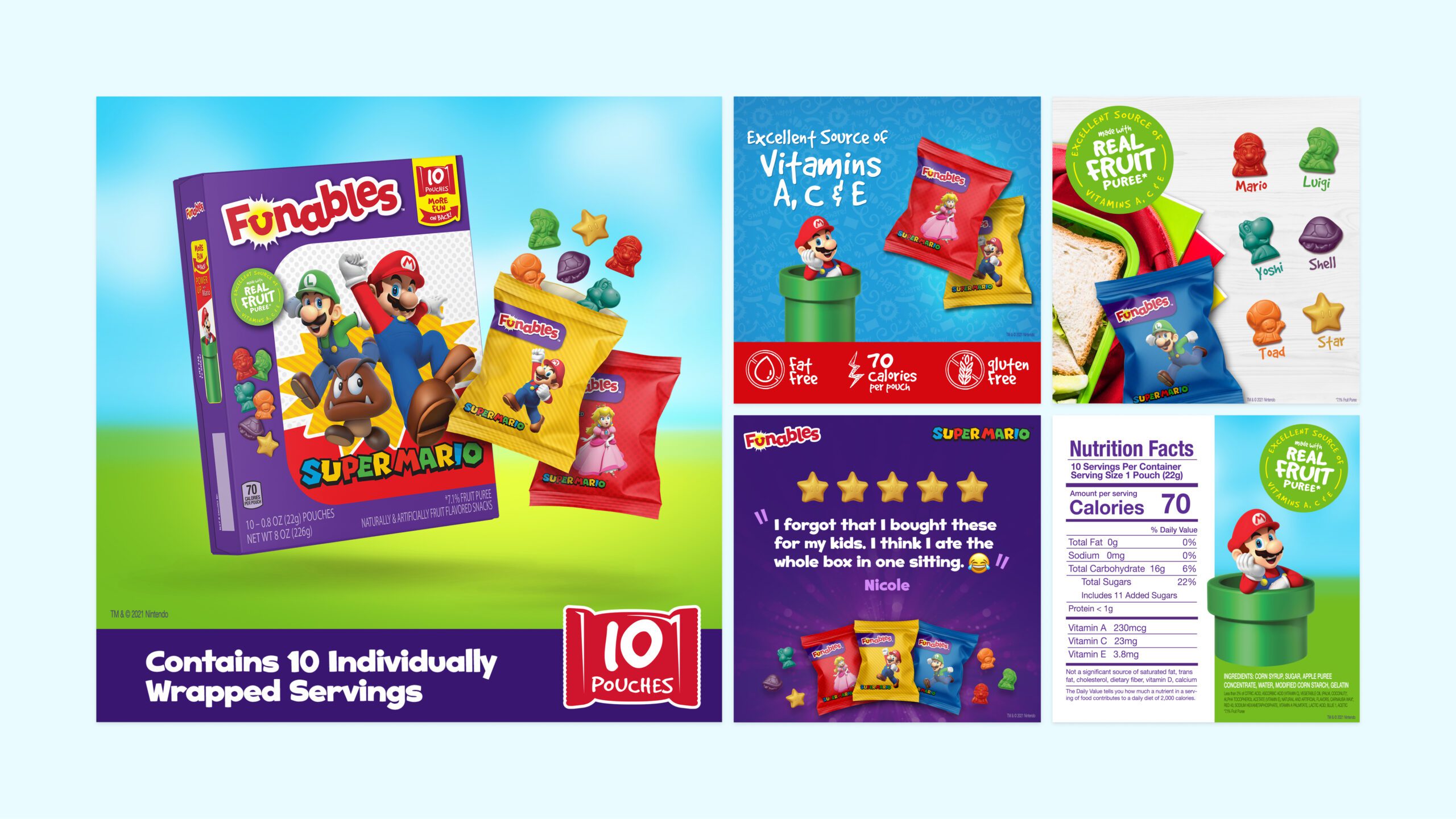 Funables, Super Mario - RocketBike Digital Agency